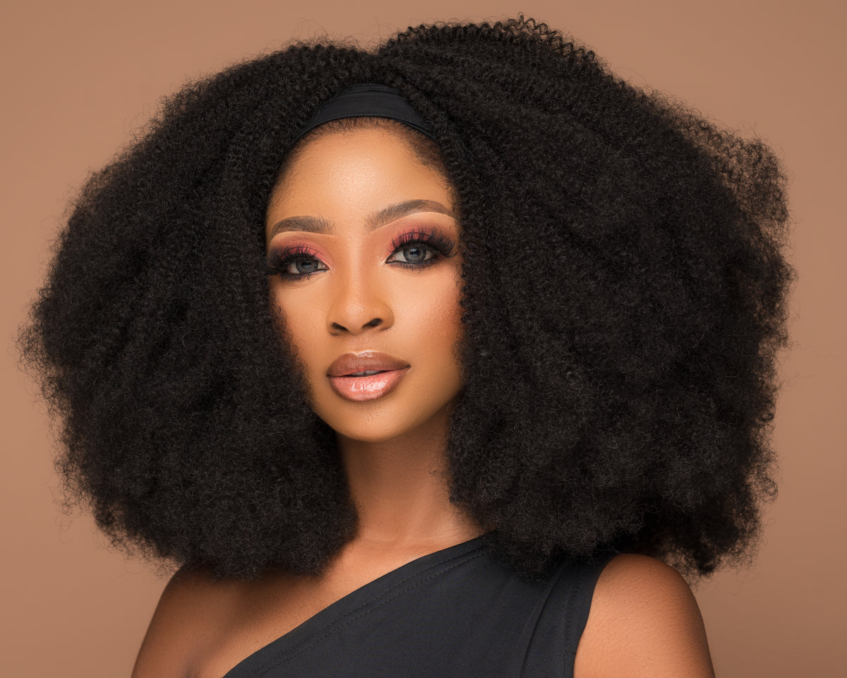 Afro Headband Wig | Dora Headband Wig | Blvck Hair NG – Blvck hair